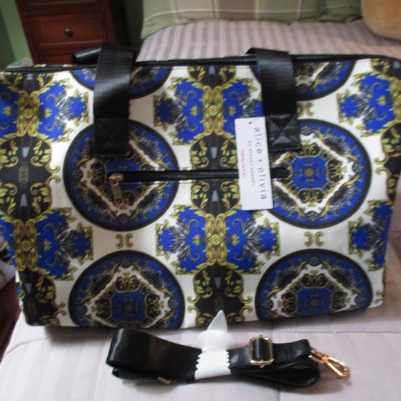Alice + Olivia | Bags | Alice Olivia By Stacey Bendet Travel Duffle Bag ...